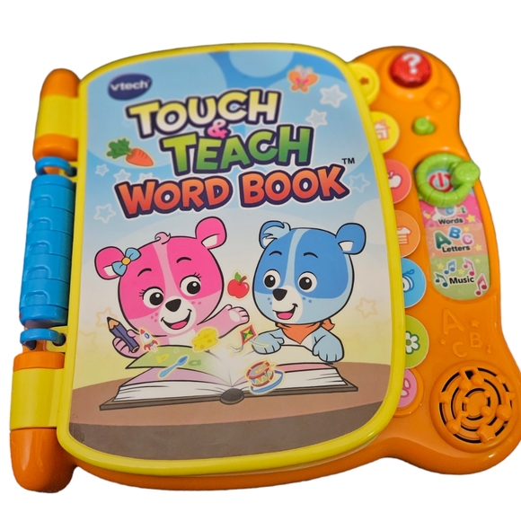 vtech | Toys | Vtech Touch Teach Word Book Learning Toy Tested Works ...